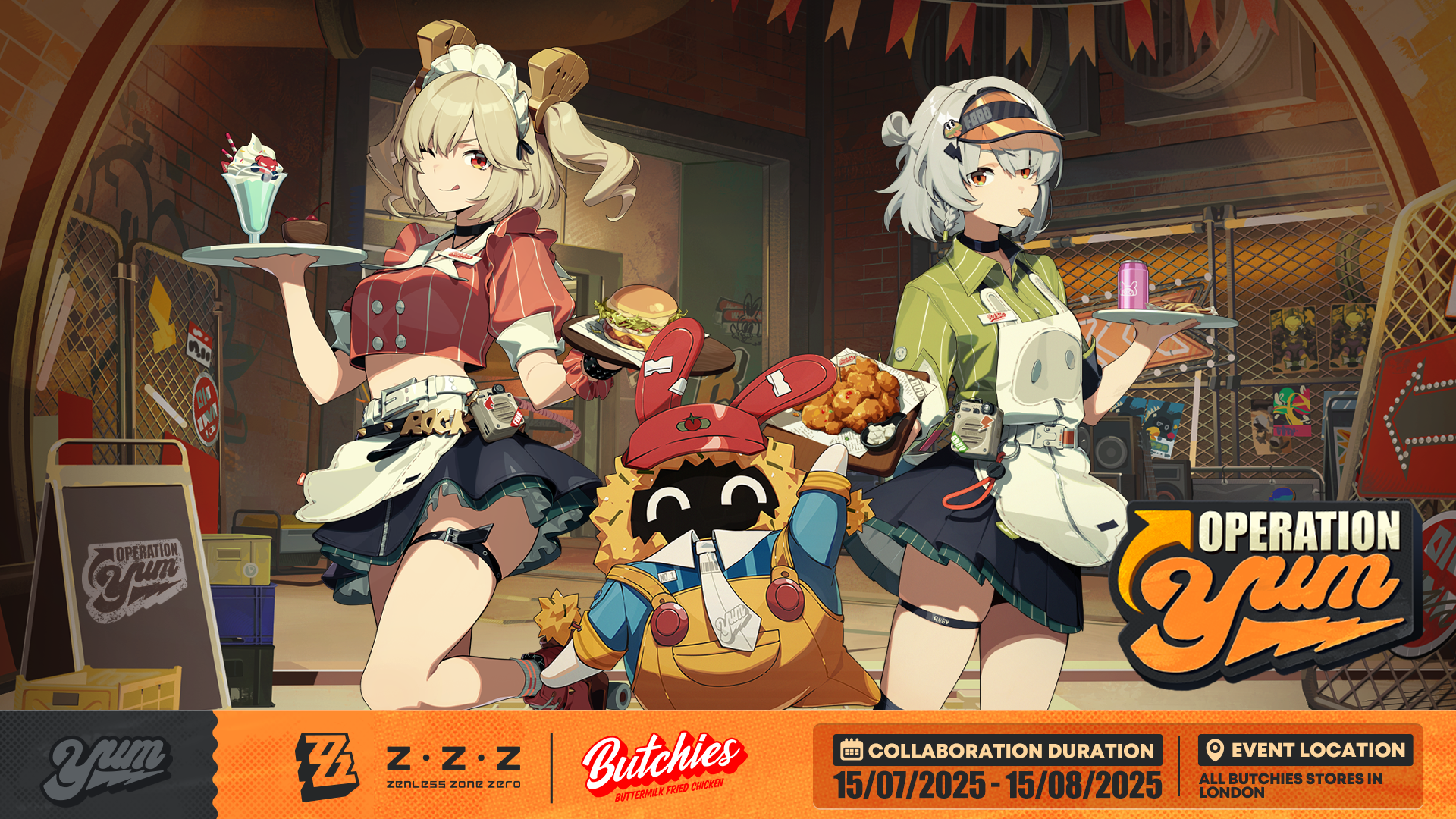 Zenless Zone Zero Launches Operation Yum With Butchies Across London ...