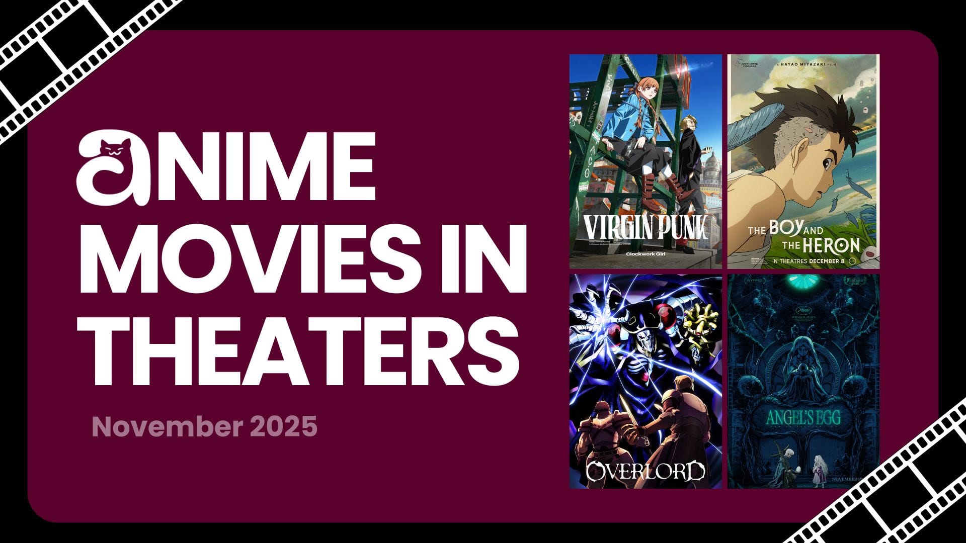 Anime Movies in North American Theaters: November 2025 | Anime Atelier