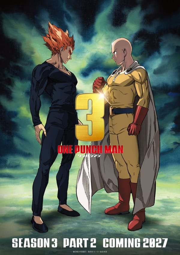 One-Punch Man Season 3 Announces Part 2 for 2027 | Anime Atelier