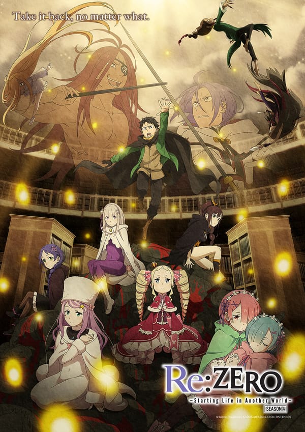 Re:ZERO Season 4 Reveals Key Visual for "Recapture Arc" | Anime Atelier